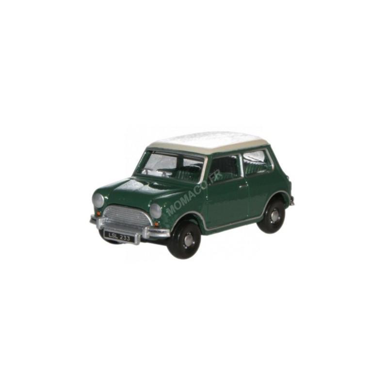 OLD MINI VERT TOIT BLANC