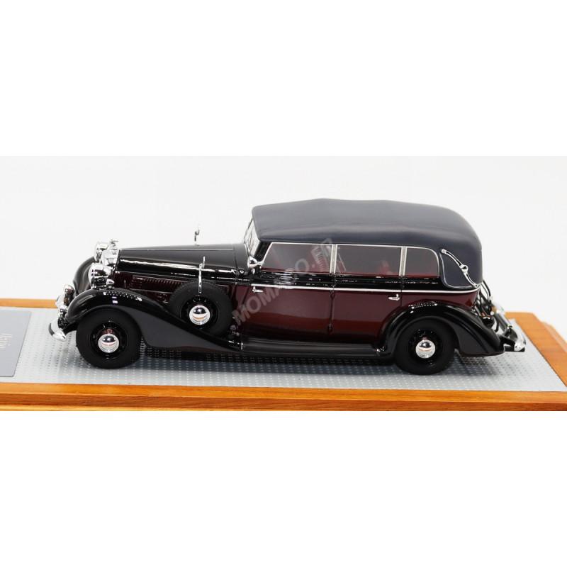 HORCH 951 PULLMAN CABRIOLET FERMEE 1937 NOIRE/BORDEAUX