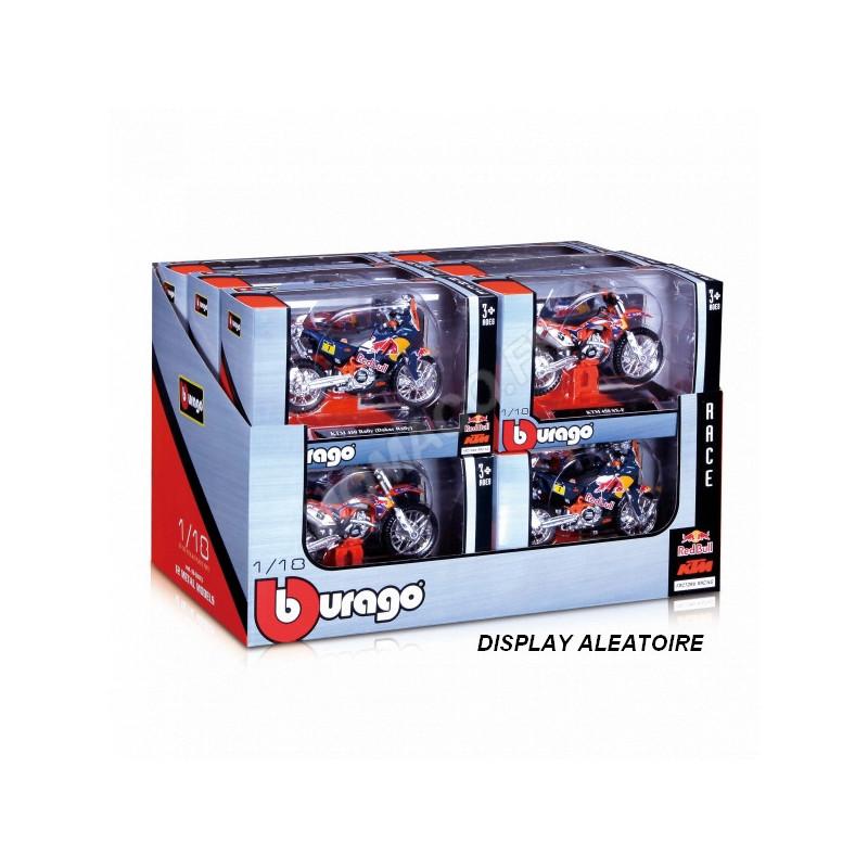 DISPLAY DE 12 PIECES : MOTOCROSS "KTM-REDBULL"