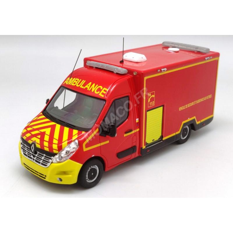 Pompier- Véhicule pompier miniature de collection.