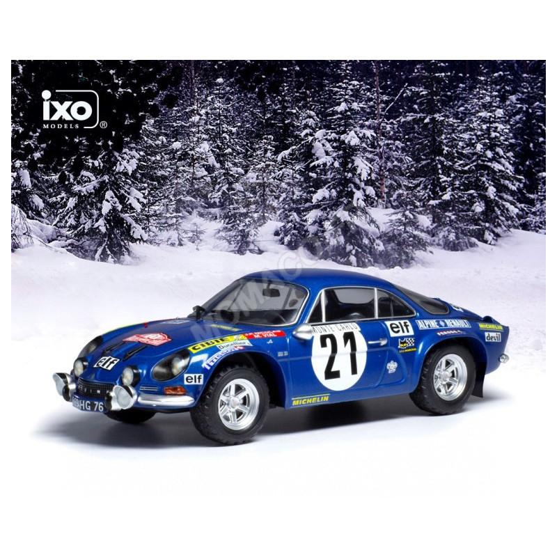 RENAULT ALPINE A110 21 NICOLAS/VIAL RALLYE MONTE-CARLO 1973