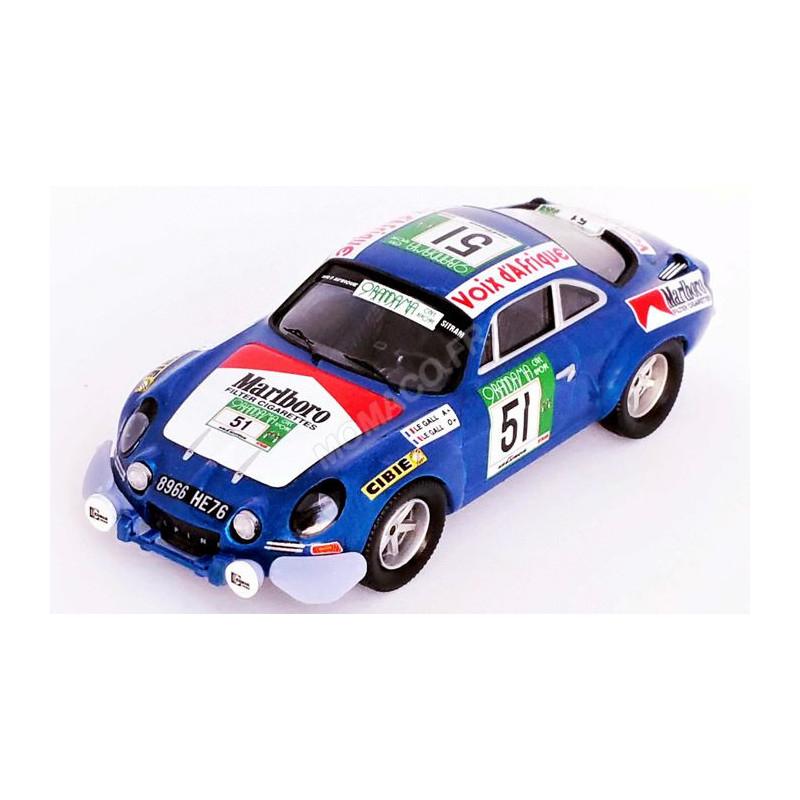 RENAULT ALPINE A110 51 MICHEL LE GALL/YVES LE GALL RALLYE BANDAMA 1977 ...