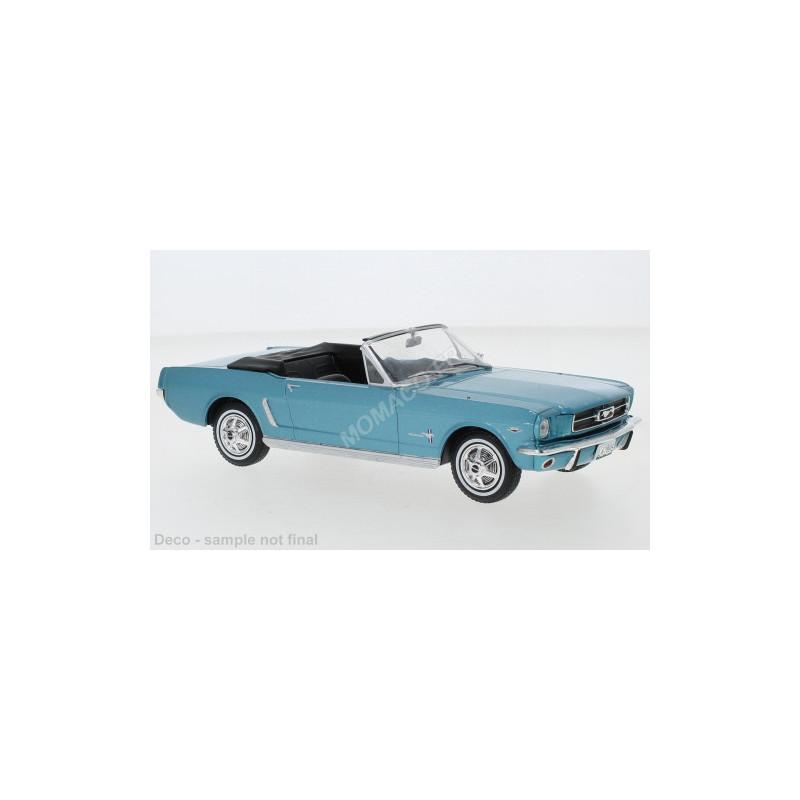 FORD MUSTANG CONVERTIBLE 1965 TURQUOISE