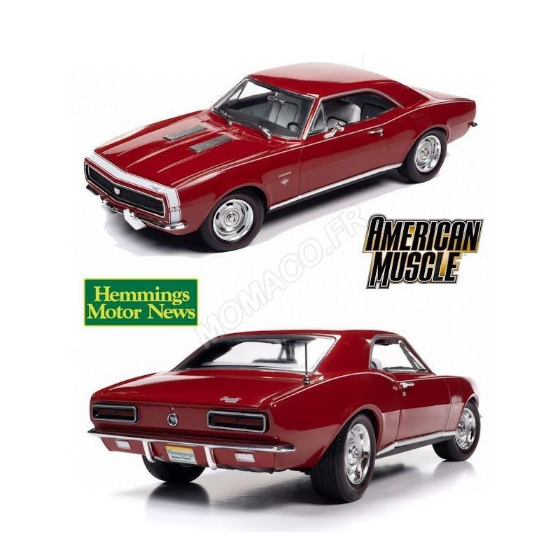 CHEVROLET CAMARO 1967 ROUGE "RED BOLERO"