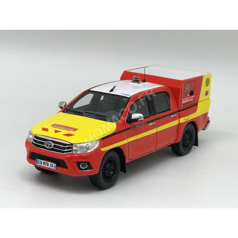 Pompier- Véhicule pompier miniature de collection.