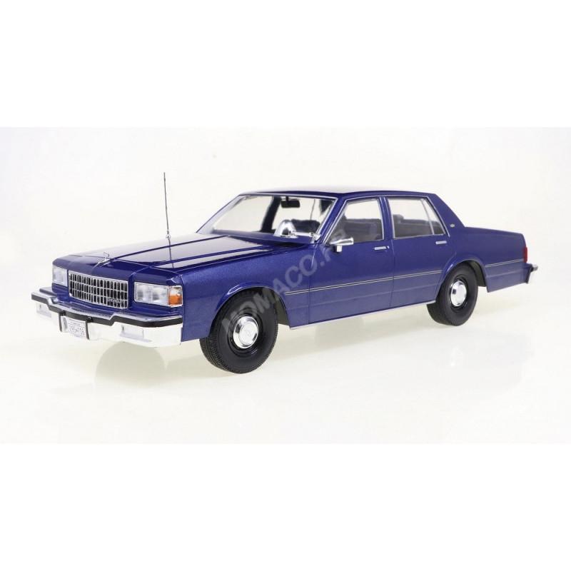 CHEVROLET CAPRICE "FBI POLICE" 1987 BLEU FONCE