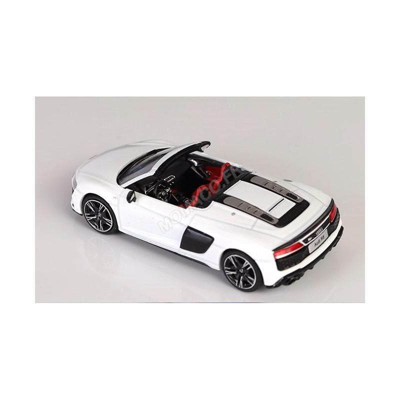 AUDI R8 SPYDER 2021 BLANC
