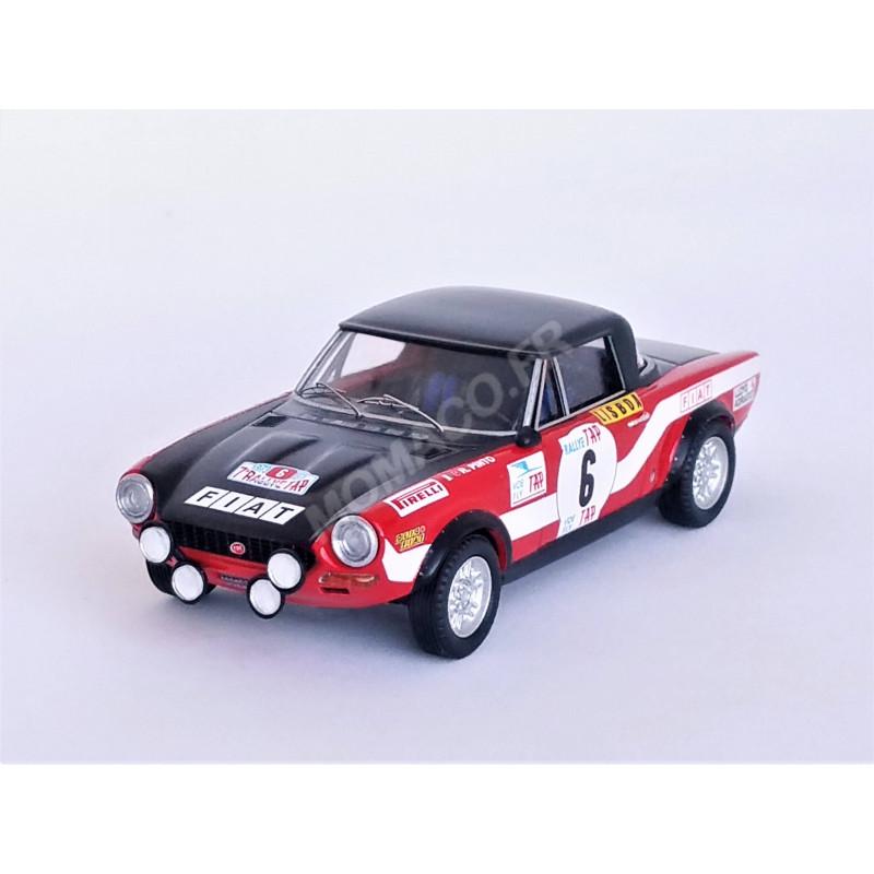 FIAT 124 ABARTH RALLYE 6 RAFFAELE PINTO/ARNALDO BERNACCHINI RALLYE DU ...