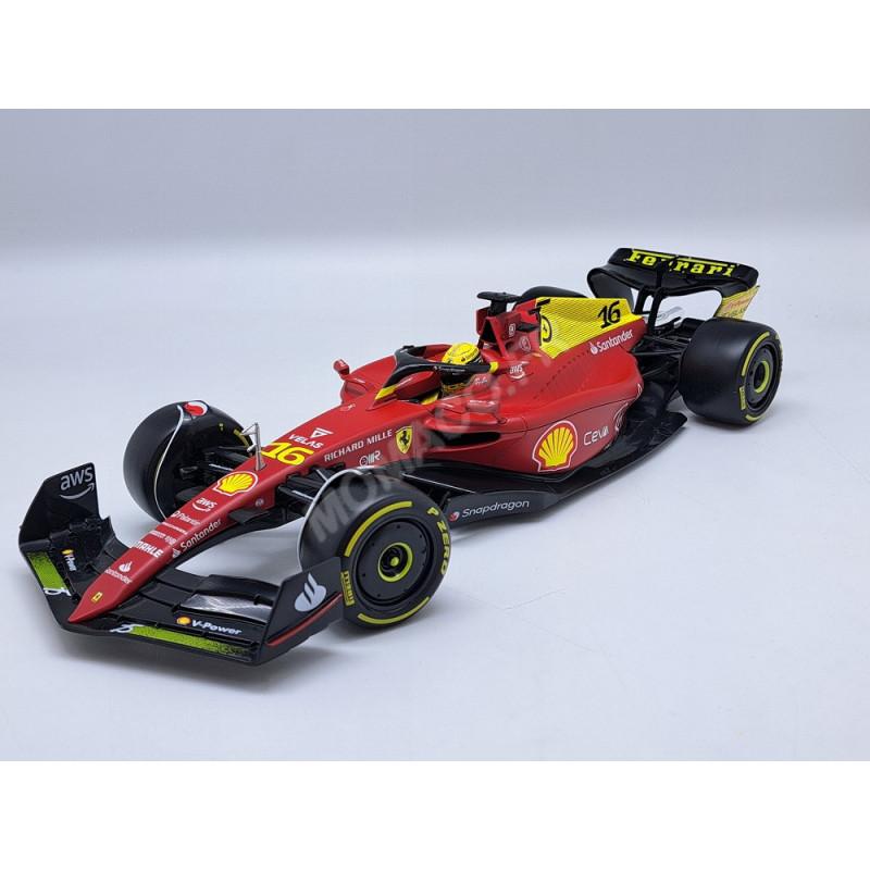 FERRARI F1 F1-75 TEAM SCUDERIA FERRARI 16 CHARLES LECLERC GRAND PRIX D ...
