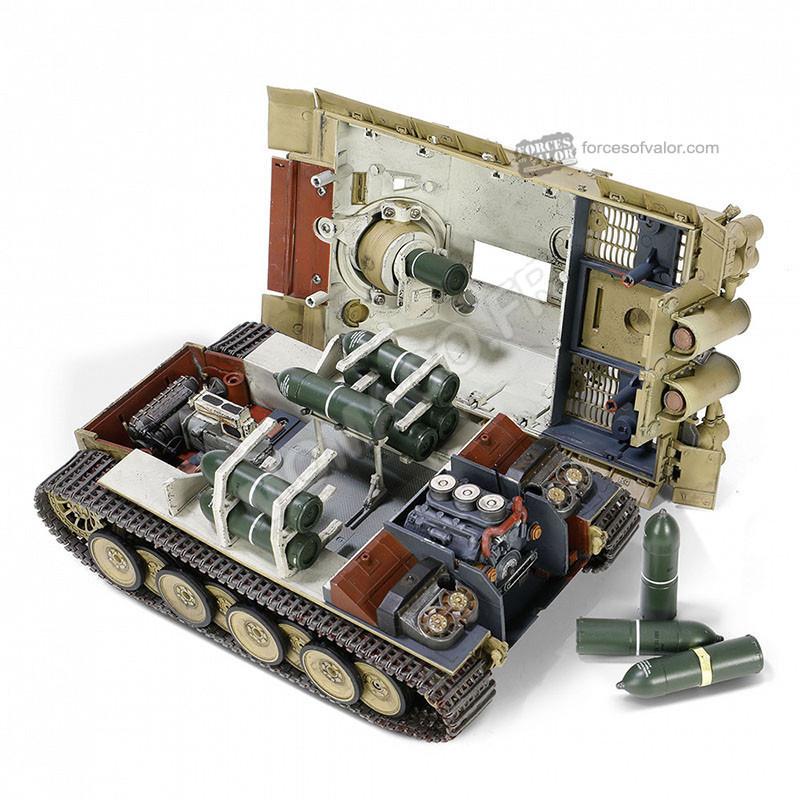 STURMTIGER 38 CM RW61 VERSION STURMMORSER TIGER "PROTOTYPE PRESENTE AU ...