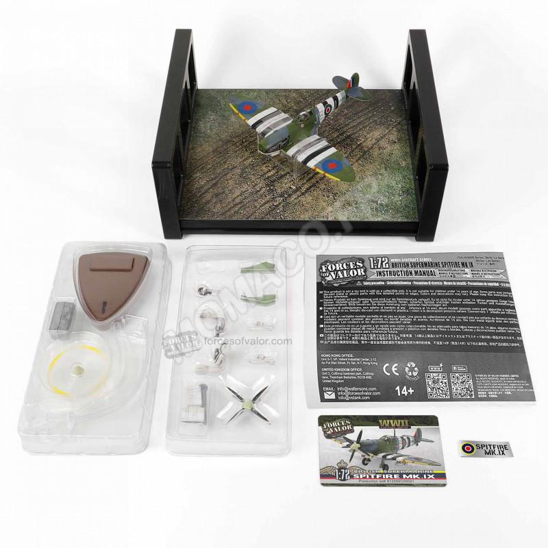 SUPERMARINE SPITFIRE MK.IX ANGLAIS MK392 WG CDR "JOHNNIE" JOHNSON 144 ...