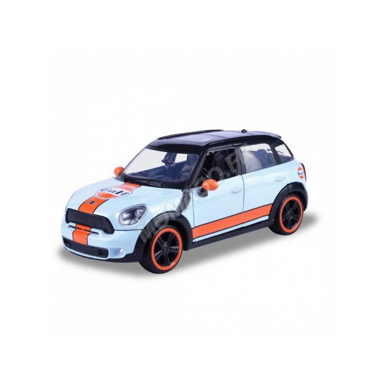MINI COOPER S COUNTRYMAN "GULF" BLEU/ORANGE