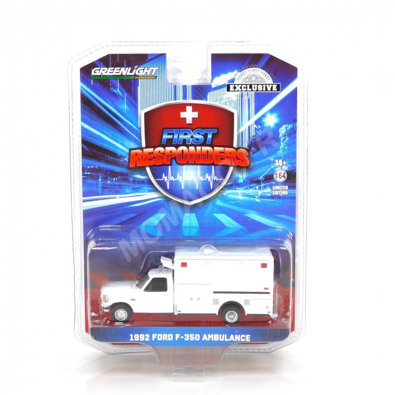 FORD F-350 AMBULANCE 1992 BLANC
