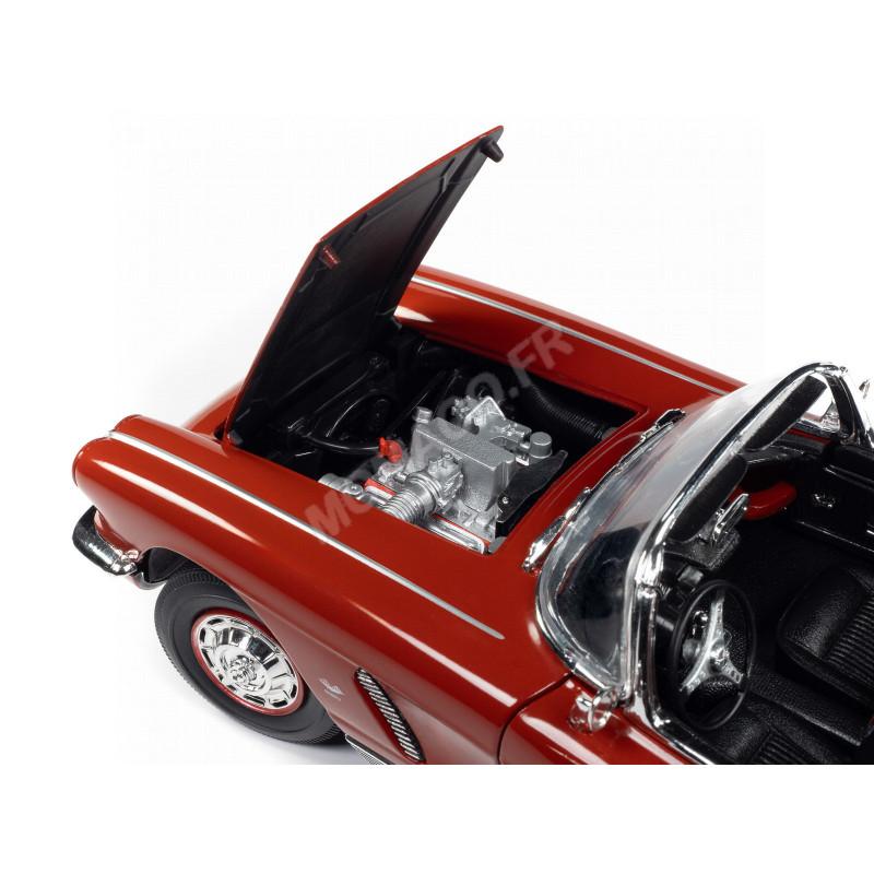 CHEVROLET CORVETTE CONVERTIBLE (HEMMINGS MUSCLE MACHINES) 1962 MARRON ...