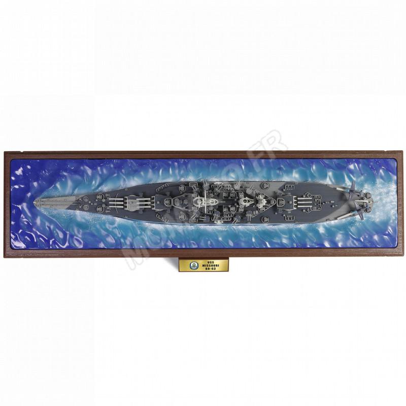 CUIRASSE AMERICAIN USS MISSOURI (BB-63) CLASSE IOWA "US NAVY" "CAM. 32 ...