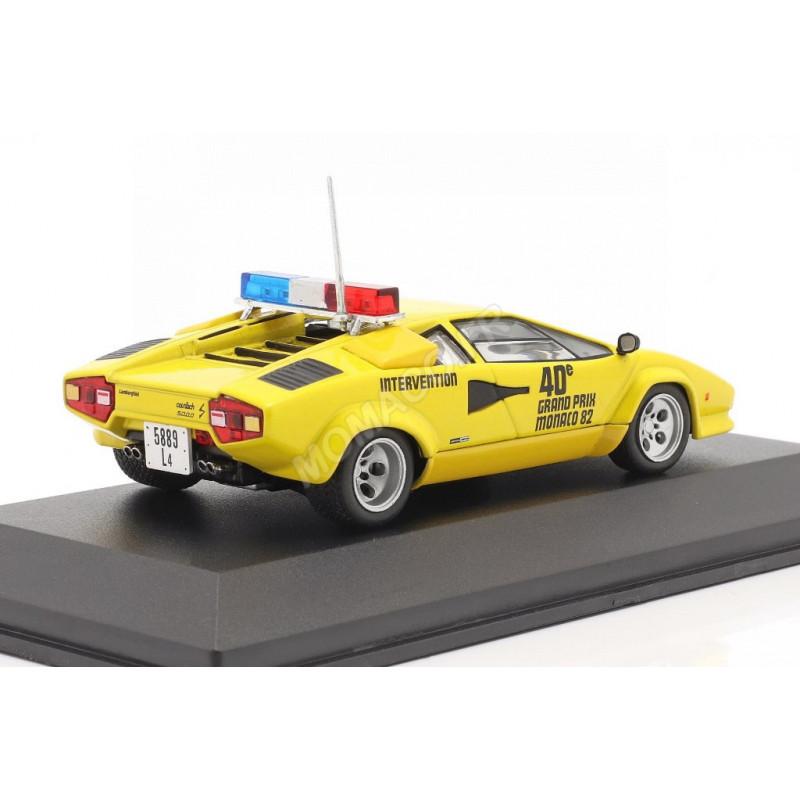 LAMBORGHINI COUNTACH "SAFETY CAR" 40EME GRAND PRIX DE MONACO 1982 JAUNE