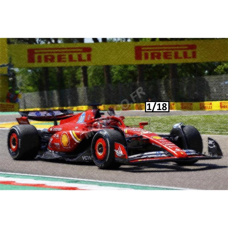 FERRARI F1 SF-24 TEAM SCUDERIA FERRARI 16 CHARLES LECLERC GRAND PRIX D ...