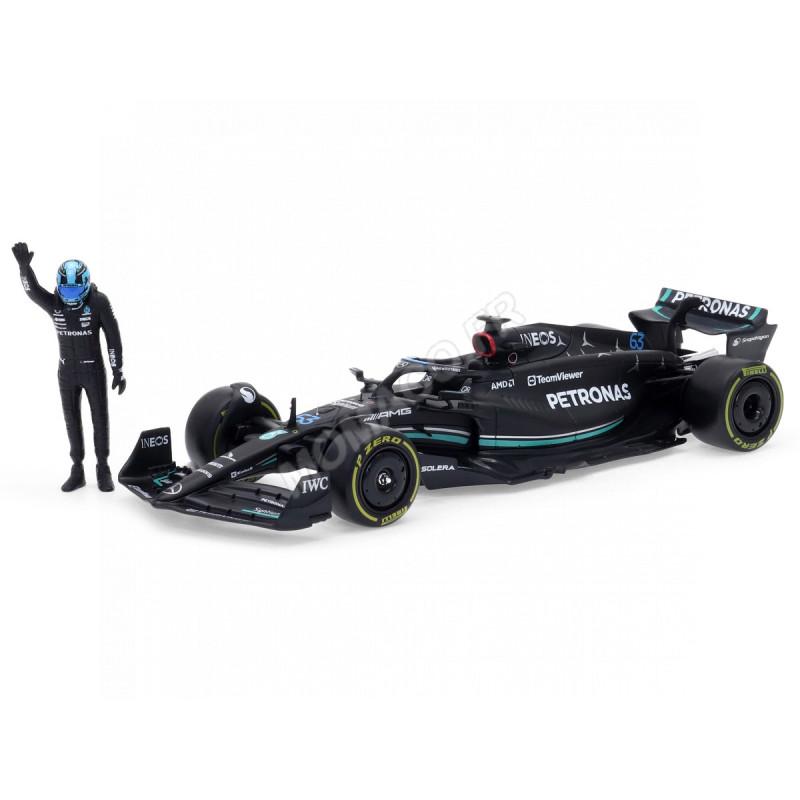 MERCEDES GP F1 W14 TEAM MERCEDES-AMG PETRONAS 63 GEORGE RUSSEL 2023 ...