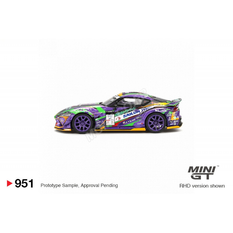 TOYOTA GR SUPRA KUHL "TEAM EVANGELION RACING" 91 D1GP 2021 (BLISTER ...