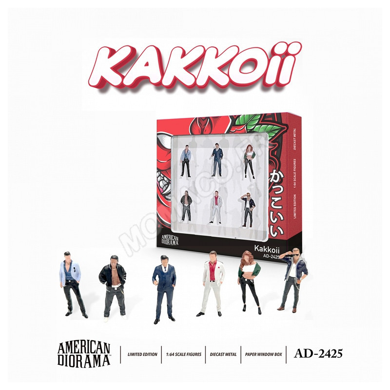 SET DE FIGURINE : 6 PERSONNAGES "KAKKOII"