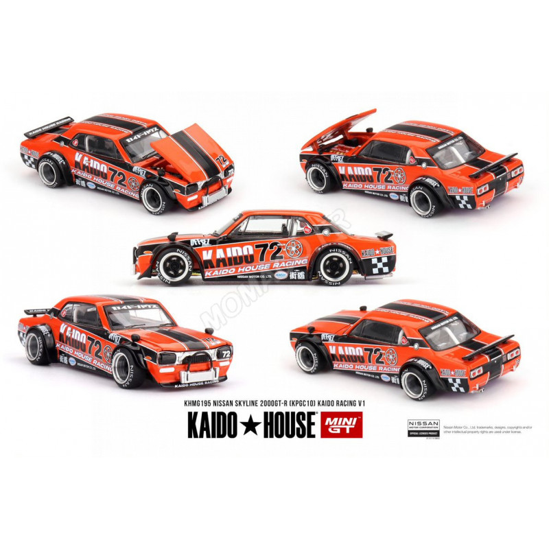 NISSAN SKYLINE 2000 GT-R (KPGC10) 72 "KAIDO RACING V1"