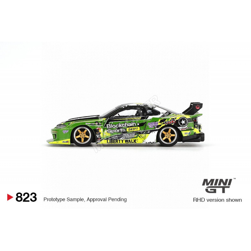 NISSAN SILVIA S15 555 "LB-SUPER SILHOUETTE" V2 FORMULA DRIFT JAPAN 2024 (BLISTER EDITION) (RHD)