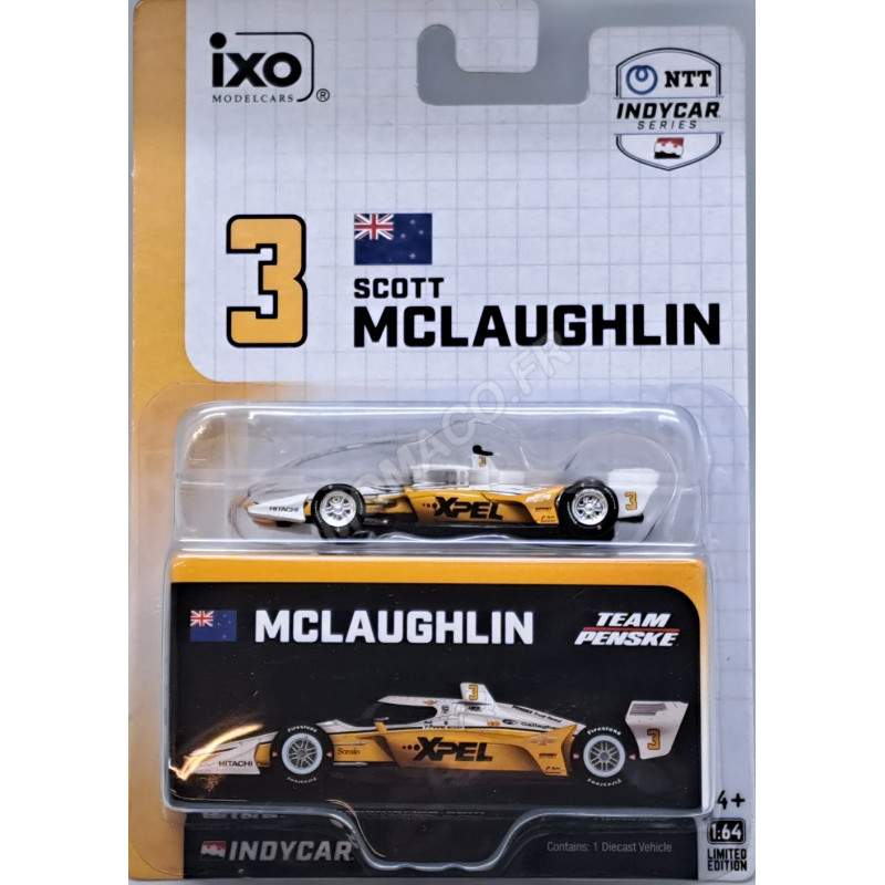 INDYCAR "XPEL" 3 SCOTT MCLAUGHLIN TEAM PENSKE NTT INDYCAR SERIES 2025 ...