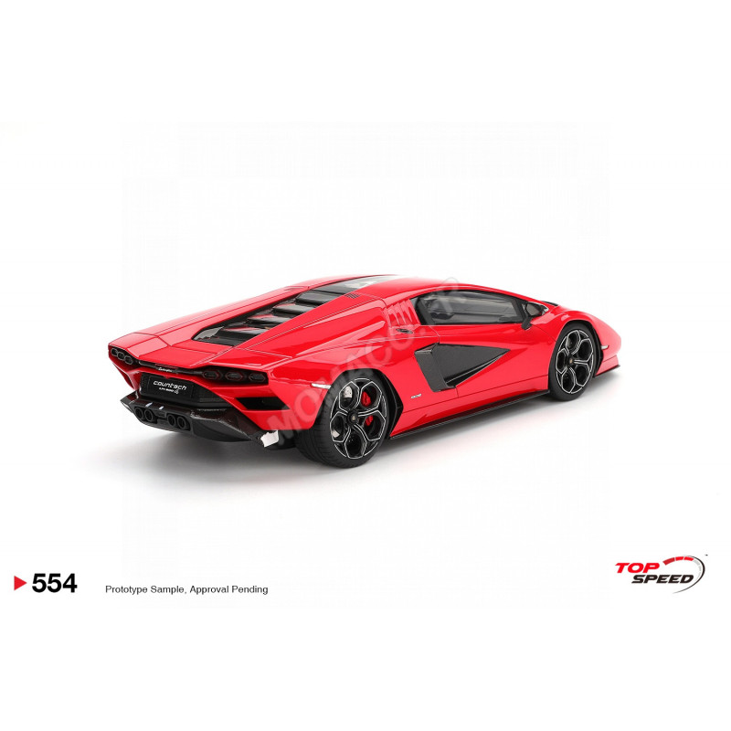 LAMBORGHINI COUNTACH LPI 800-4 2023 ROUGE "ROSSO MARS"