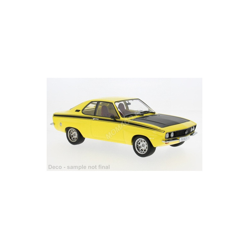 OPEL MANTA A "IRMSHER" 1974 JAUNE