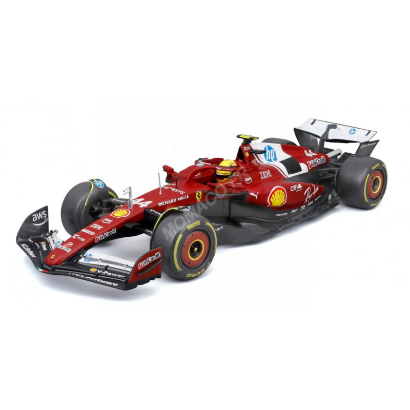 FERRARI F1 SF-25 TEAM SCUDERIA FERRARI HP 44 LEWIS HAMILTON GRAND PRIX ...