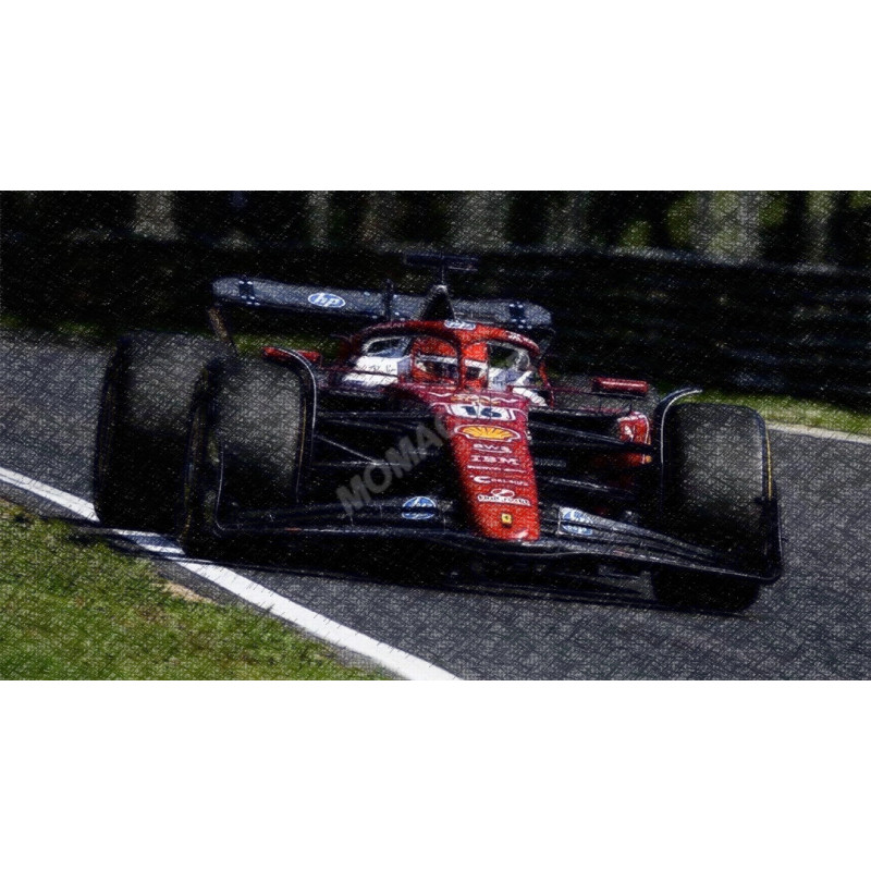 FERRARI F1 SF-25 TEAM SCUDERIA FERRARI HP 16 CHARLES LECLERC GRAND PRIX ...