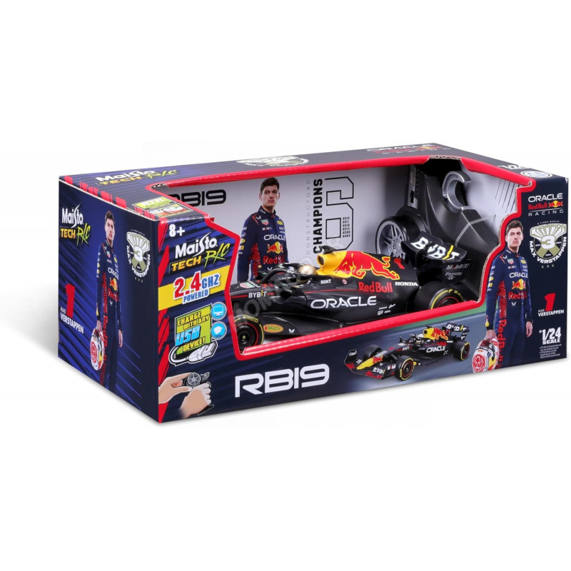 TECH RC - RED BULL F1 RB19 TEAM ORACLE RED BULL RACING 1 MAX VERSTAPPEN ...